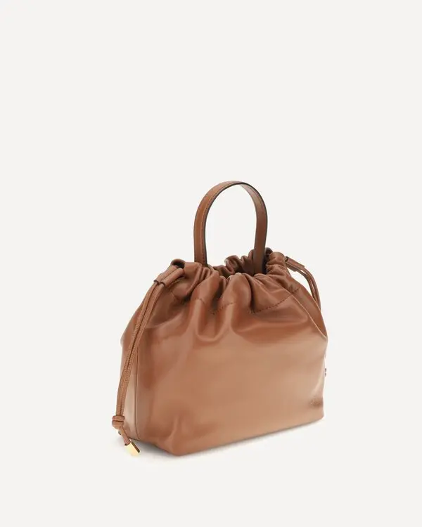 Chloé Icons Leather Chain Shoulder Bag - Brown