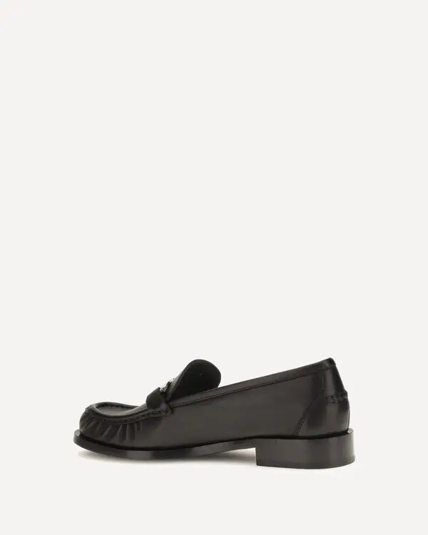 FERRAGAMO Leather Loafers