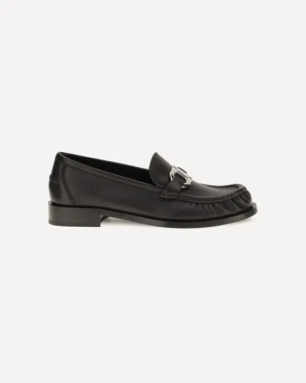 FERRAGAMO Leather Loafers