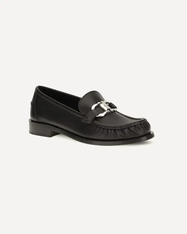 FERRAGAMO Leather Loafers
