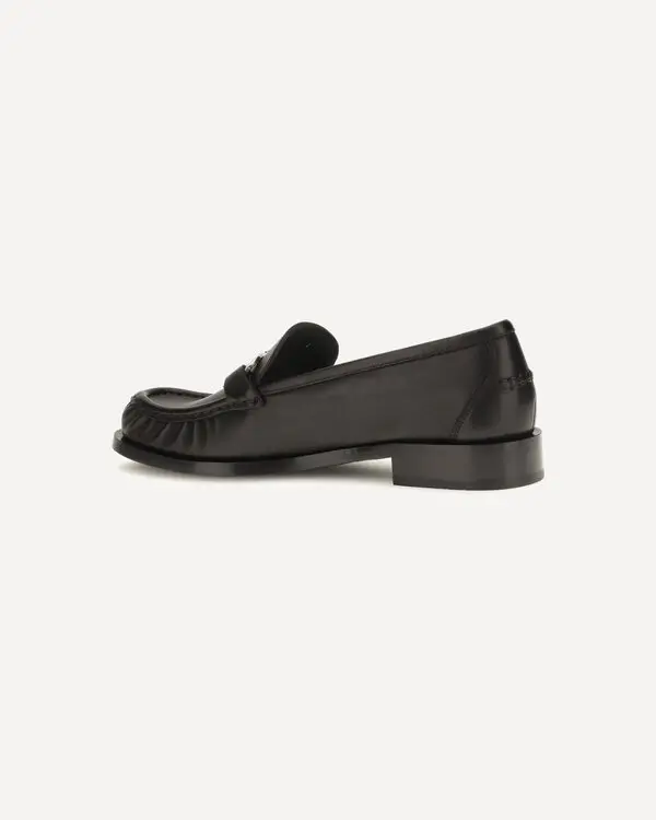 FERRAGAMO Leather Loafers