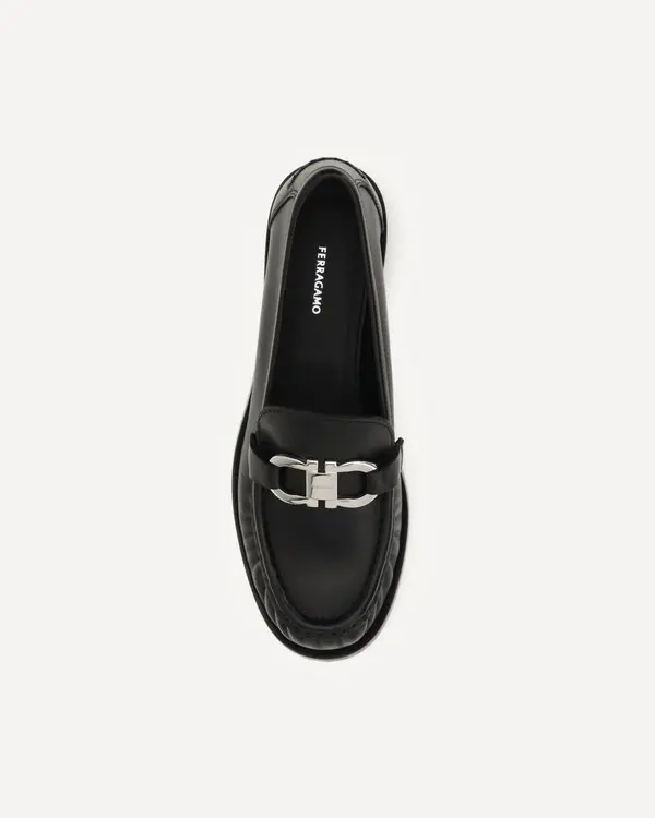 FERRAGAMO Leather Loafers
