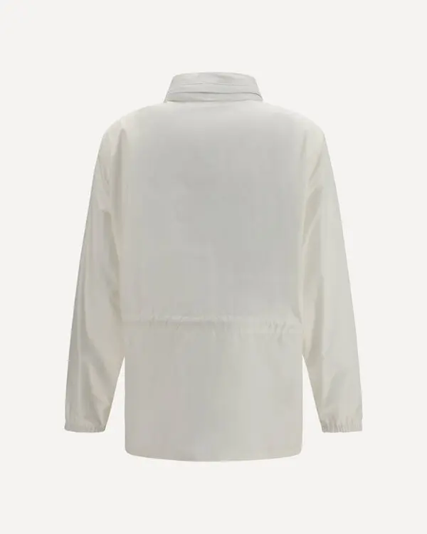 Burberry Short Nylon Jacket - White