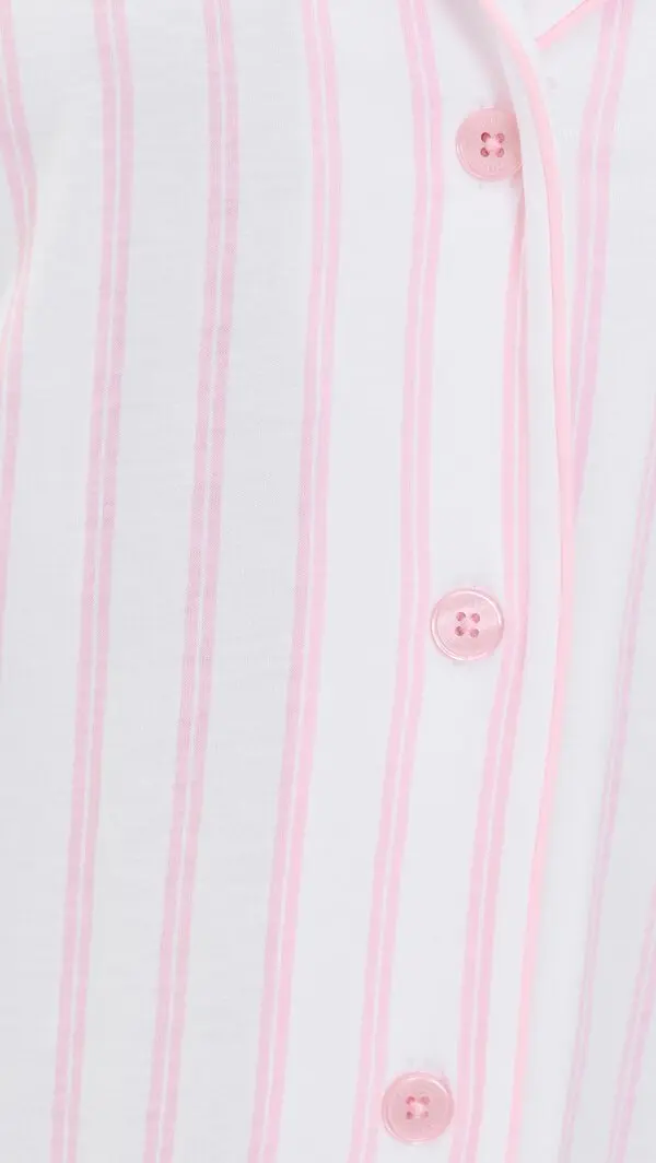 PETITE PLUME Luxe Pima Stripe Nightshirt