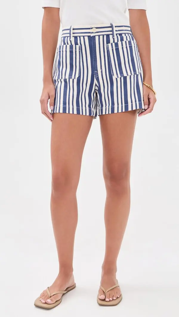 Madewell Emmy Short In Waterfall Stripe