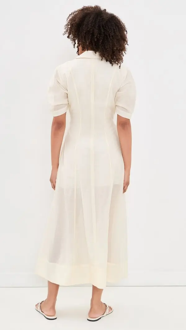 ALIGNE Tracy Sheer Midi Dress