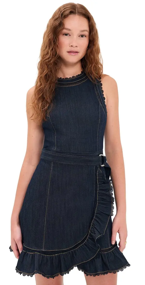 Cinq À Sept Guipure Lace Mahlia Dress