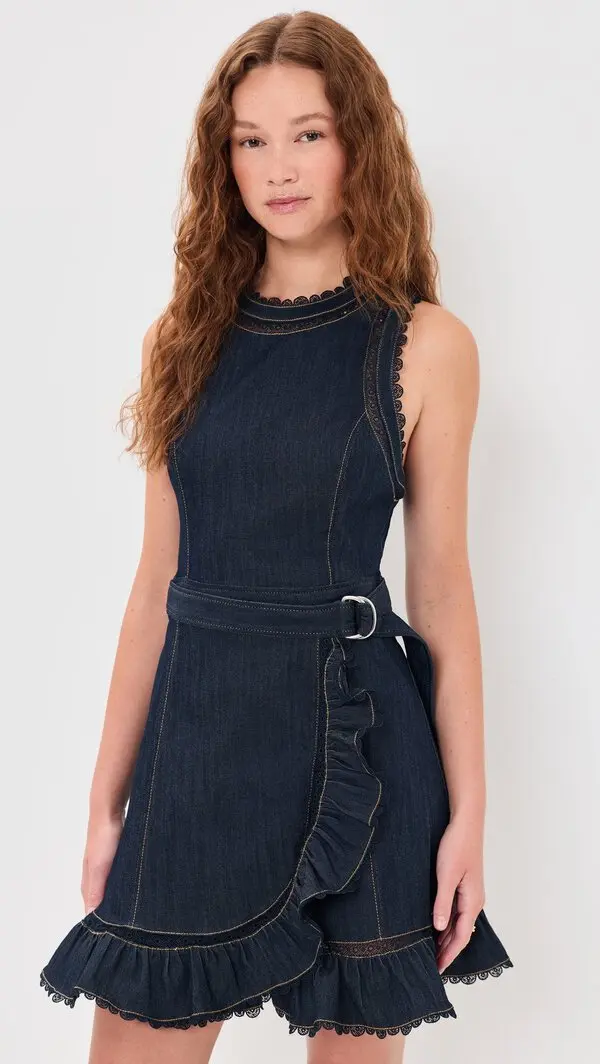 Cinq À Sept Guipure Lace Mahlia Dress
