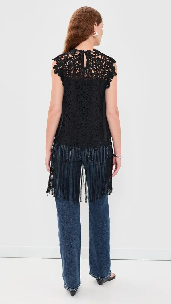 Sea Alina Lace Halter Neck Top