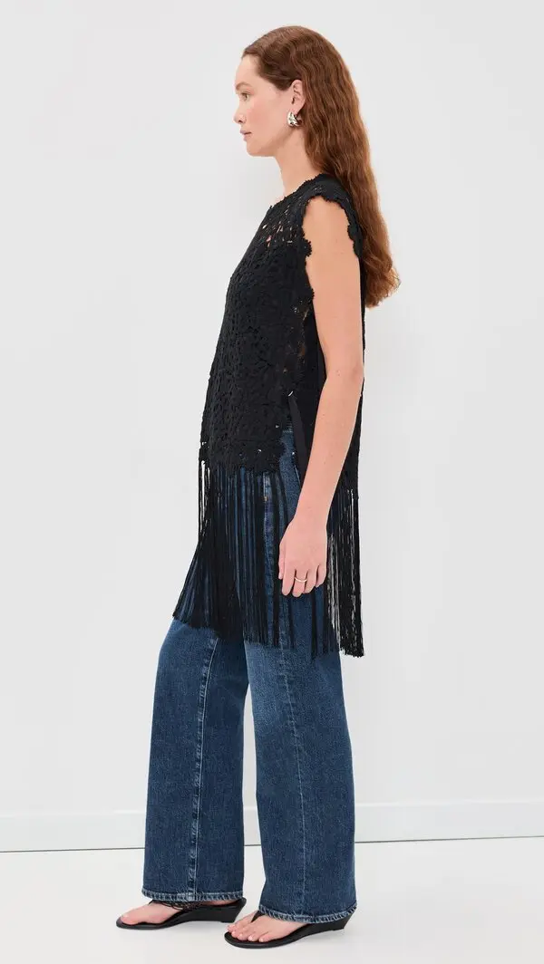 Sea Alina Lace Halter Neck Top