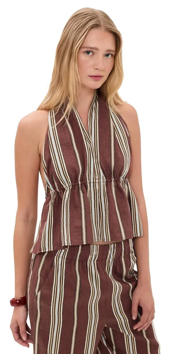 A.L.C. Kaia Linen Top