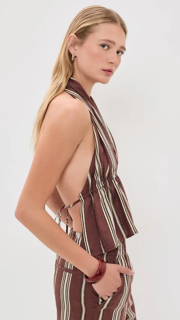 A.L.C. Kaia Linen Top