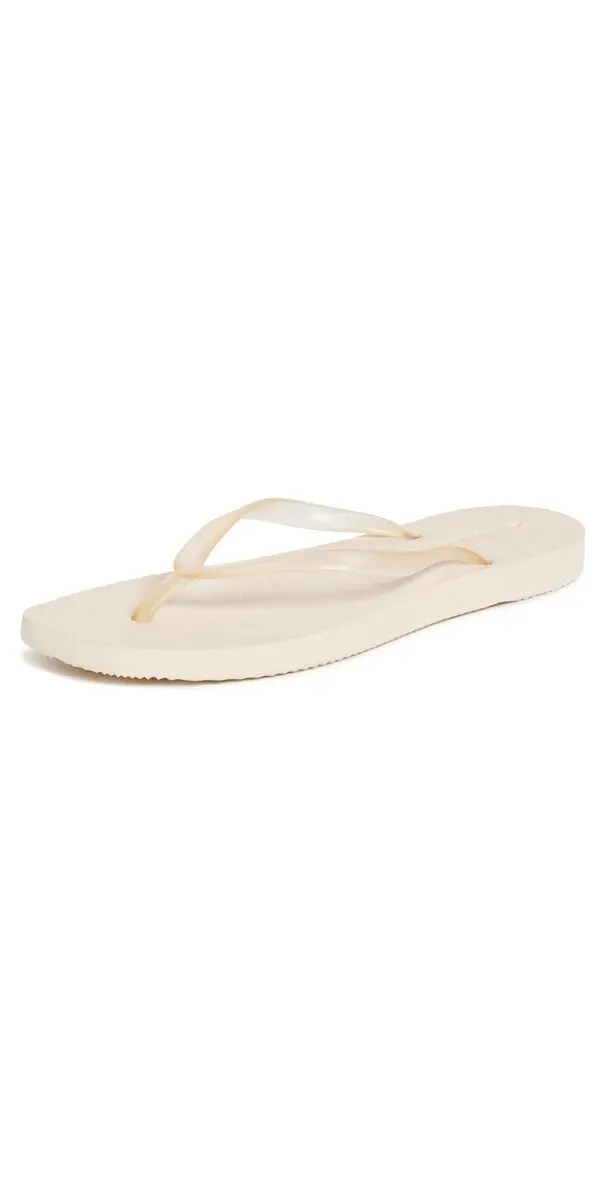VELOUR Tapered Transparent Flip Flops