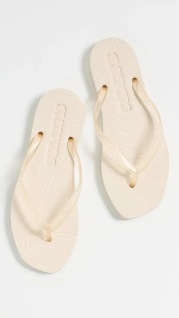 VELOUR Tapered Transparent Flip Flops