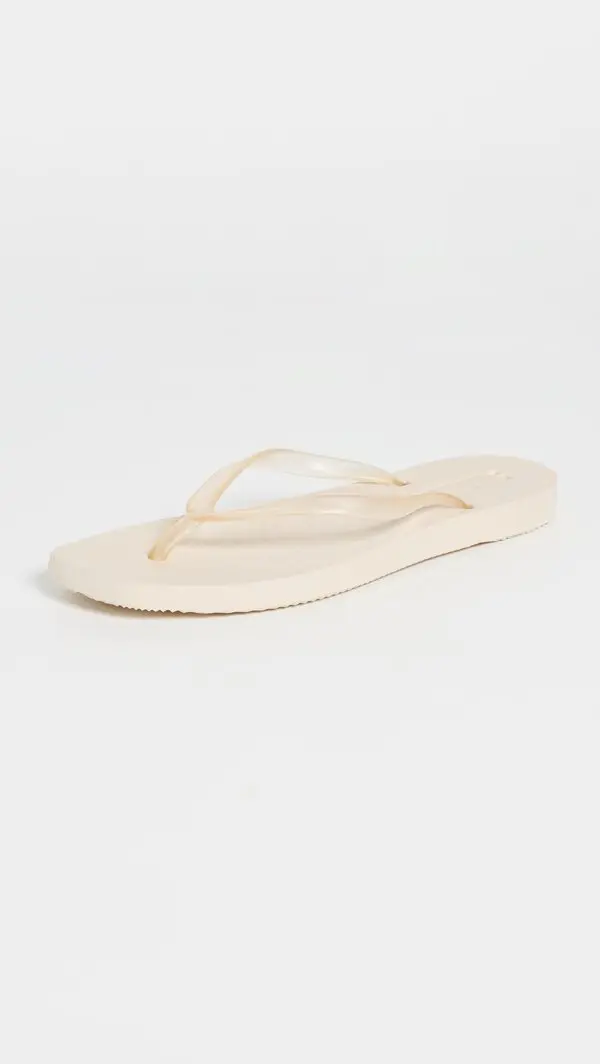 VELOUR Tapered Transparent Flip Flops