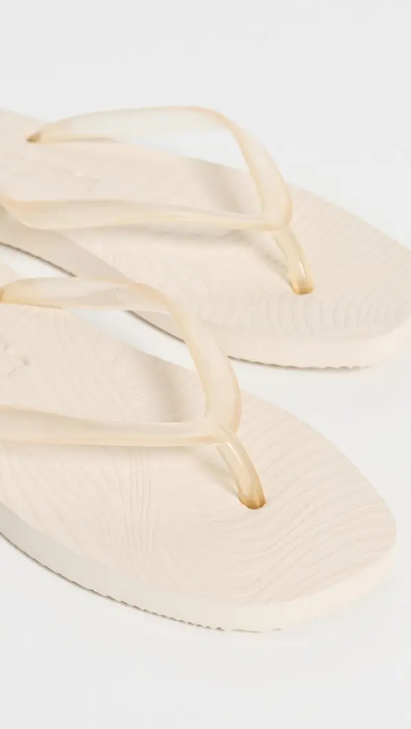 VELOUR Tapered Transparent Flip Flops