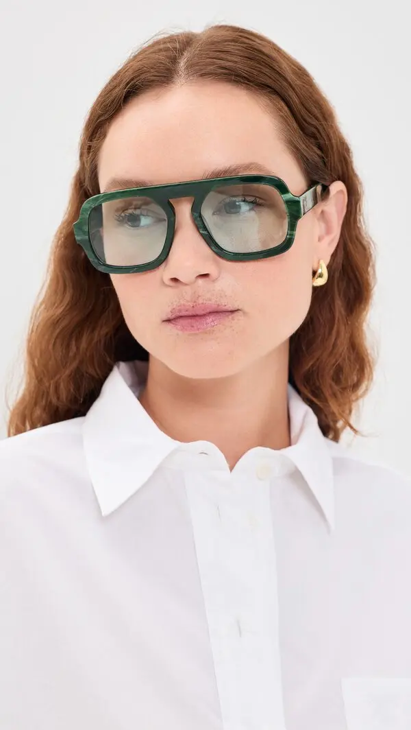 ELISA JOHNSON Jane Aviator Sunglasses