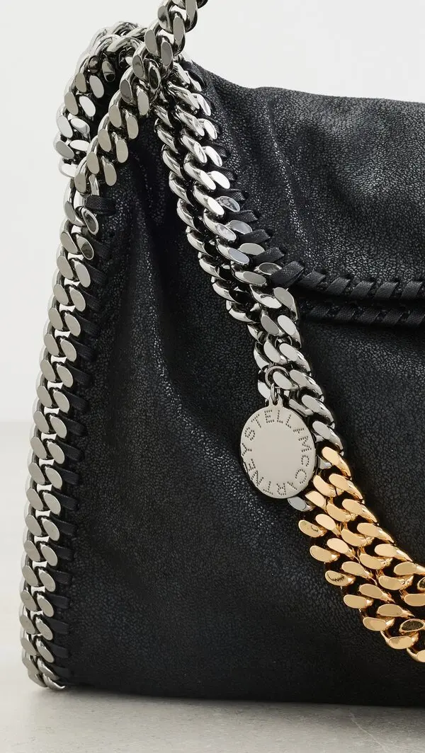 Stella McCartney Falabella Shaggy Deer 3-chain Tote Bag