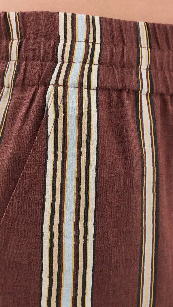 A.L.C. Tyler Wide Leg Linen Blend Pants