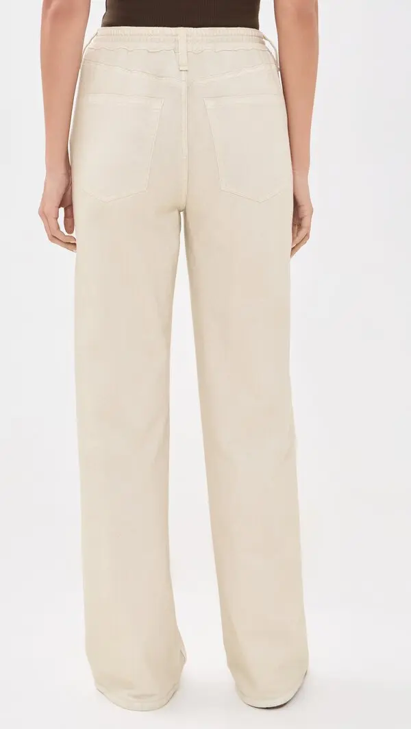 Rag & Bone Miramar Terry Drawcord Wide Leg Pants