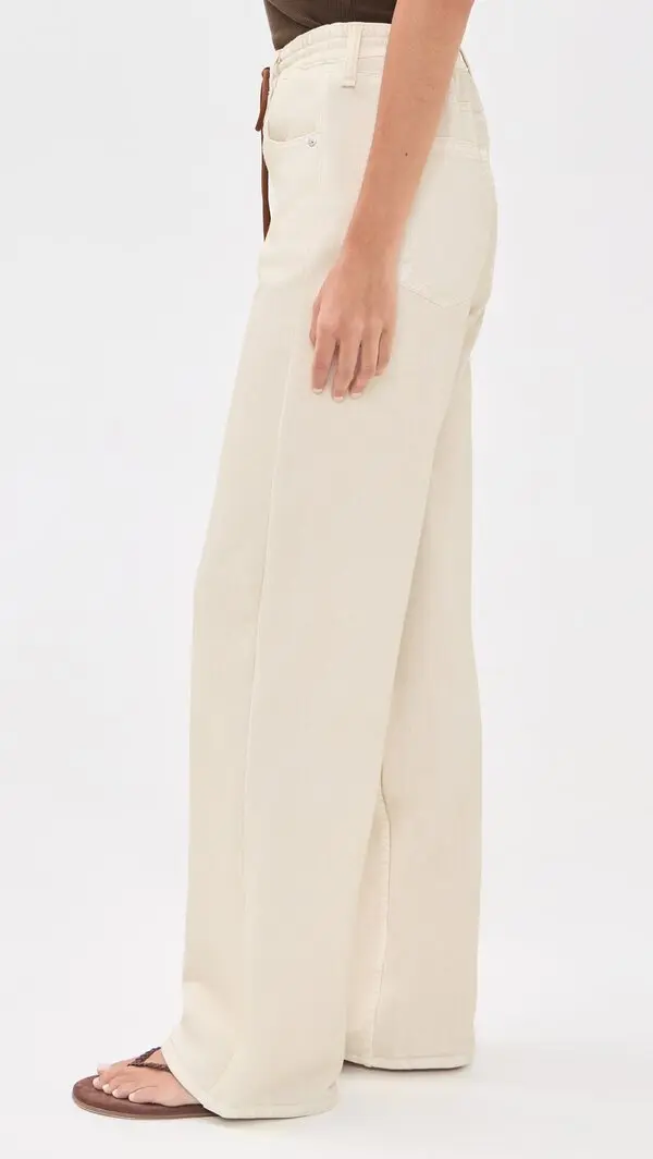 Rag & Bone Miramar Terry Drawcord Wide Leg Pants