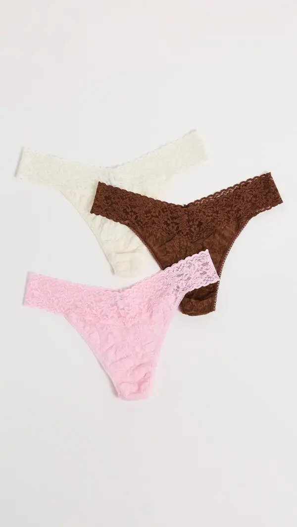 Hanky Panky Original Rise Thong 3 Pack