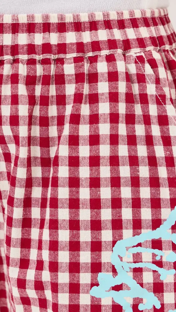 CIAO CIAO VACATION Bloom Check Boxer Shorts