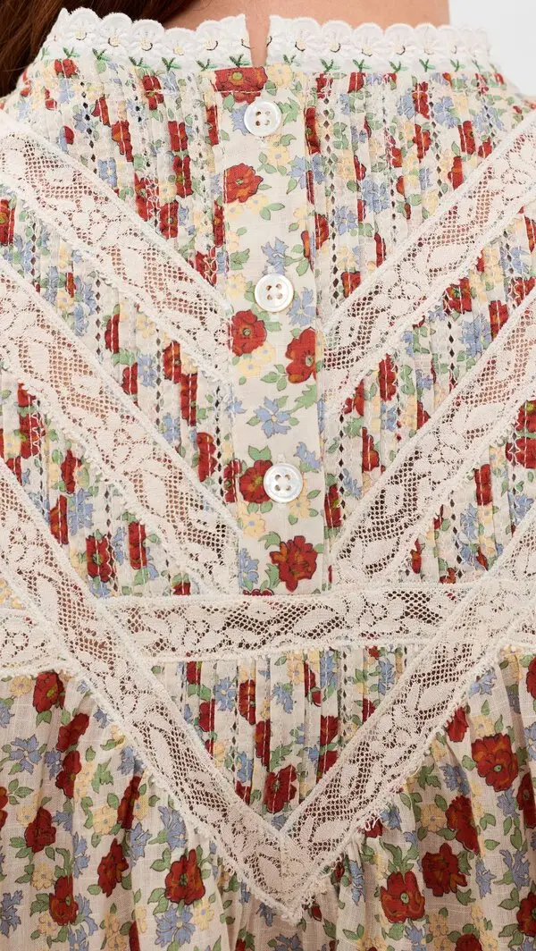 Sea Viera Print Blouse