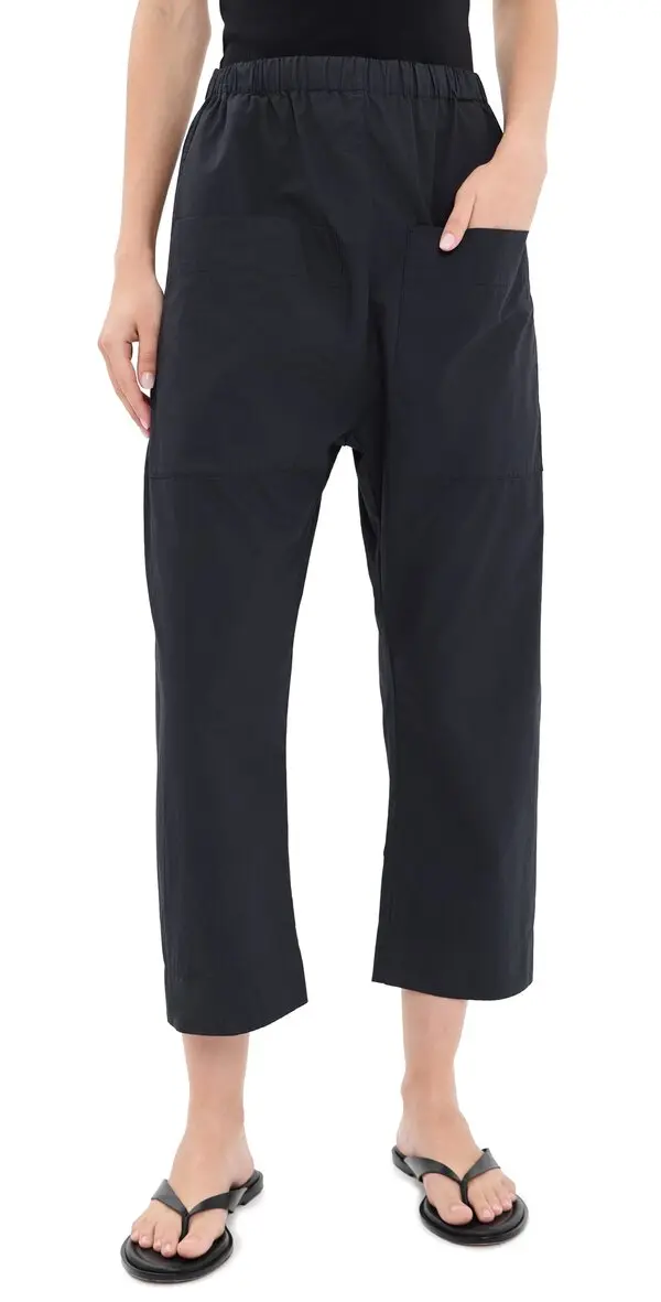 Roucha Cotton Poplin Pants