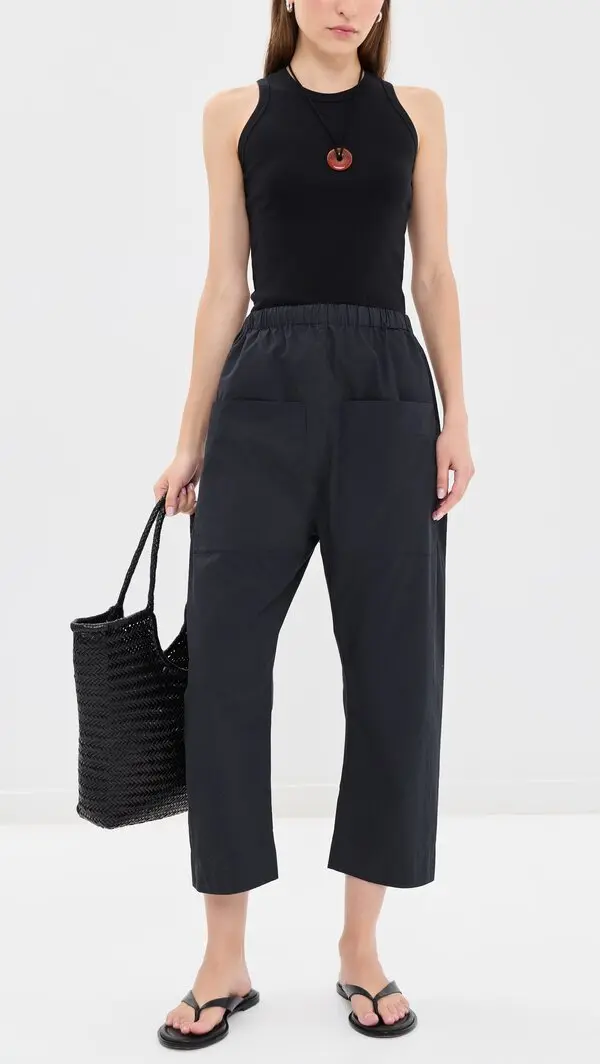 Roucha Cotton Poplin Pants