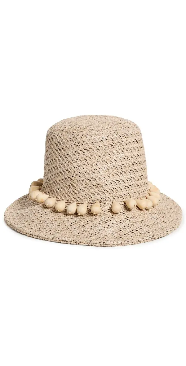Lele Sadoughi Sedona Raffia Hat - Natural