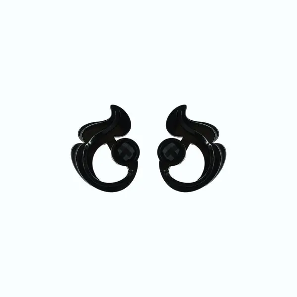 GISSA BICALHO Handmade Acrylic Earring Petals And Stone