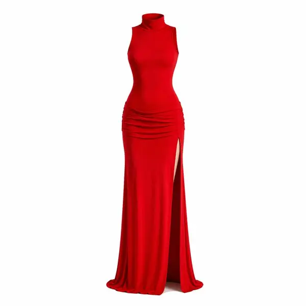 MAISON DE GALA Isadora Crimson Gown