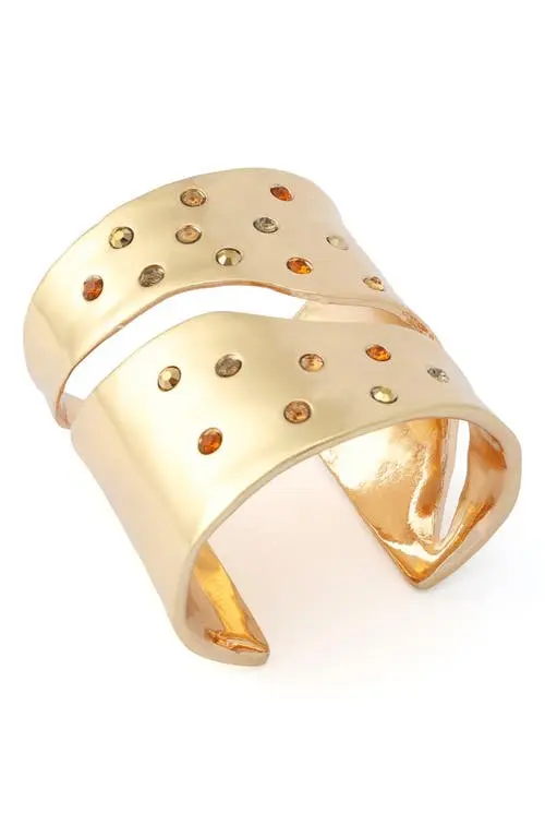 Kurt Geiger Multi Stone Statement Cuff Bracelet