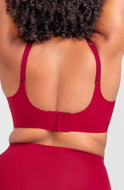HONEYLOVE Liftwear Crossover Bra - Ruby