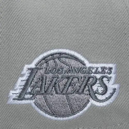 Mitchell & Ness Los Angeles Lakers Pro Crown Snapback Hat