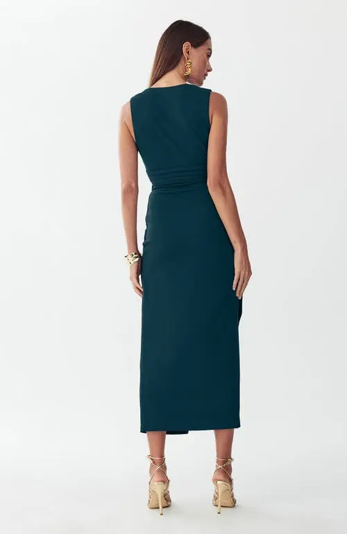 BWLDR Denny Midi Dress - Emerald