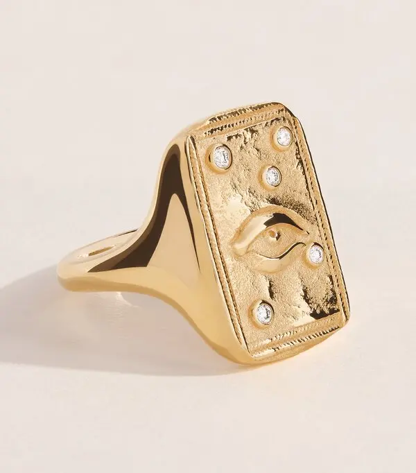 AZLEE Guardian Relic Signet Ring