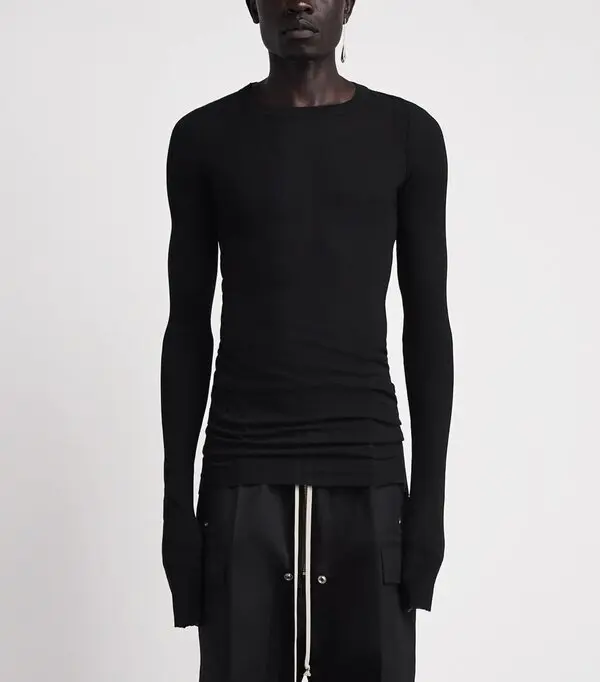 Rick Owens Rib Ls Long-sleeve T-shirt