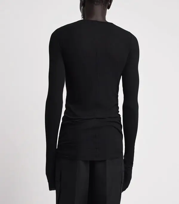 Rick Owens Rib Ls Long-sleeve T-shirt