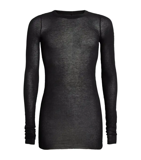 Rick Owens Rib Ls Long-sleeve T-shirt