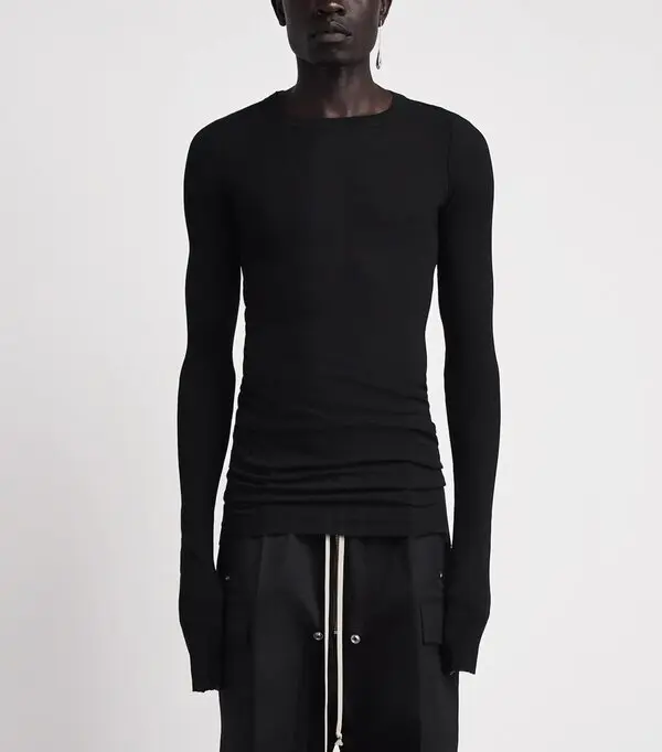 Rick Owens Rib Ls Long-sleeve T-shirt