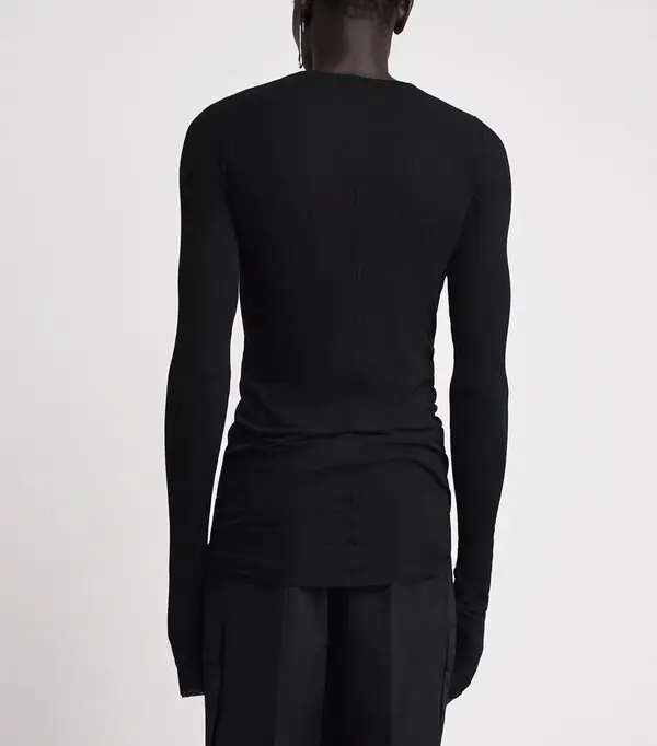 Rick Owens Rib Ls Long-sleeve T-shirt