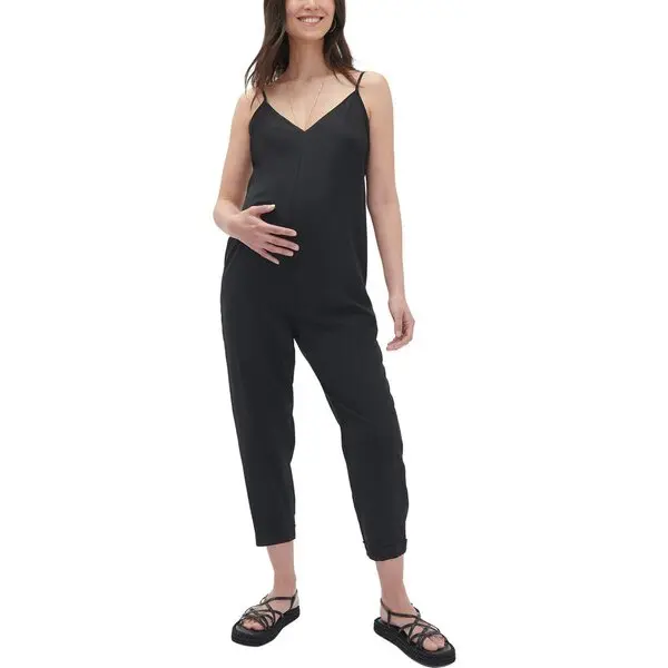 Hatch Collection The Georgie Jumpsuit - Black
