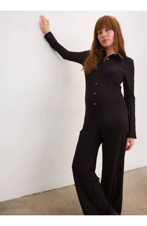 Hatch Collection The Bodyflex Bombshell Nursing Jumpsuit