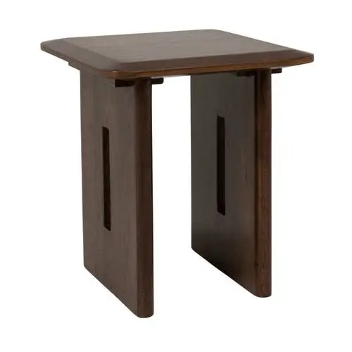 ROWENA INTERIORS Square Pedestal End Table