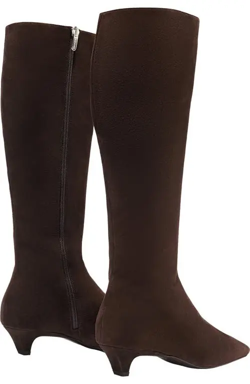 MARGAUX LONNBERG The Imogen Boot - Espresso Suede