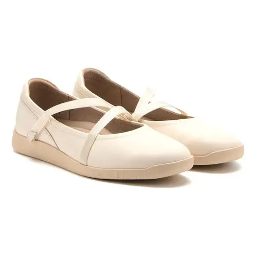 ABEO Vela Mary Janeflat - White - Regular