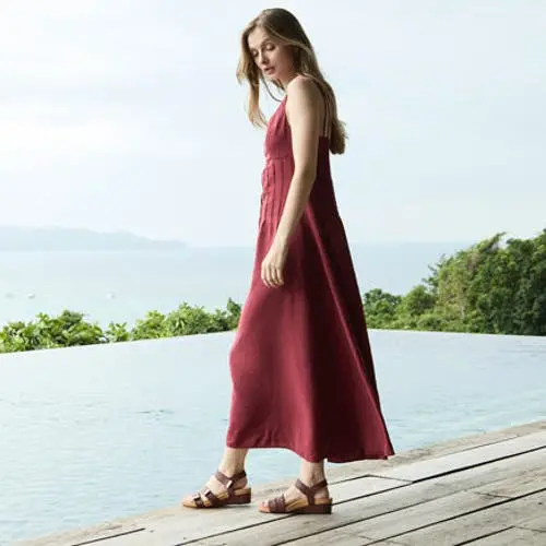 ABEO Riviera Ii Strap Sandal - Brown