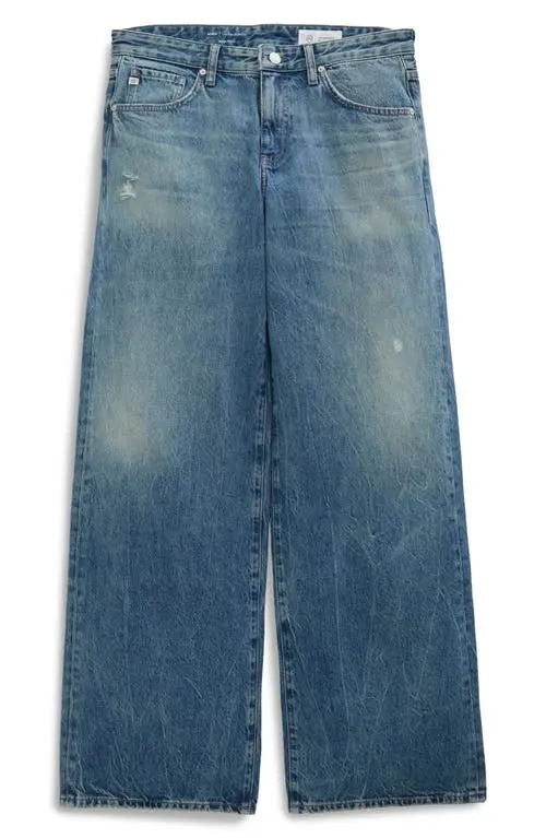 Ag Adria Low Rise Wide Leg Jeans